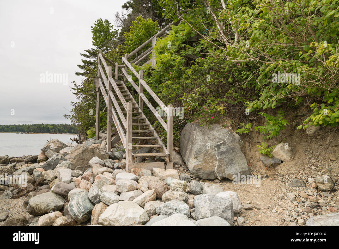 Pretty Marsh on Mount Desert in Maine USA Stock Photo - Alamy