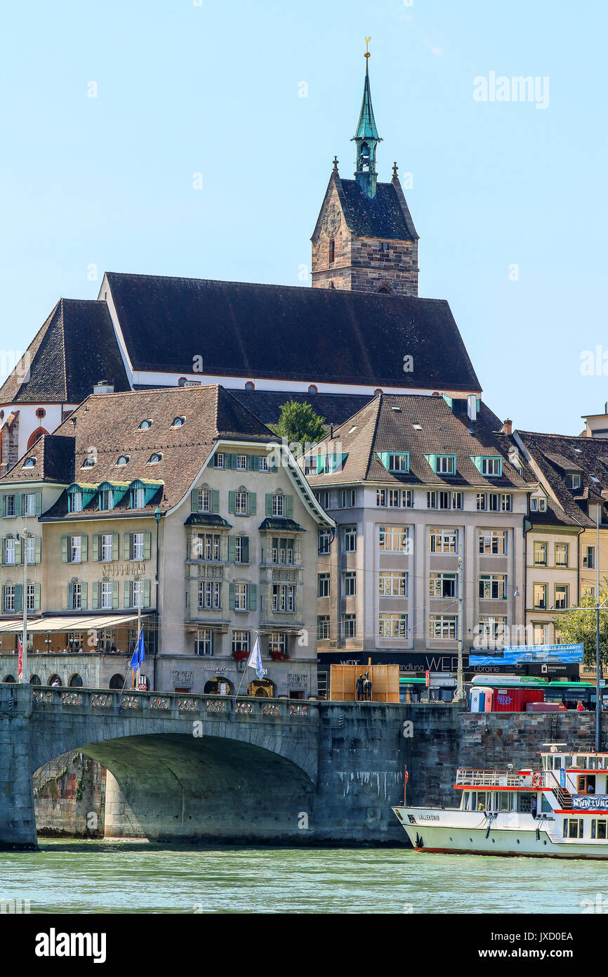 View of Basel old town, Switzerland Stock Photo - Alamy