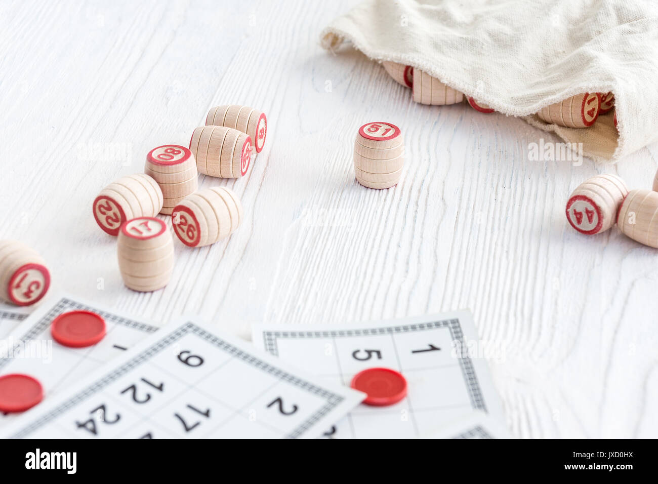 Board game lotto on white background, lottery Stock Photo - Alamy