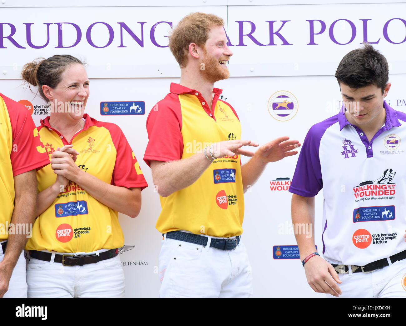 Prince Harry and Prince William play in the Jerudong Park Trophy Polo Featuring: Prince Harry ...