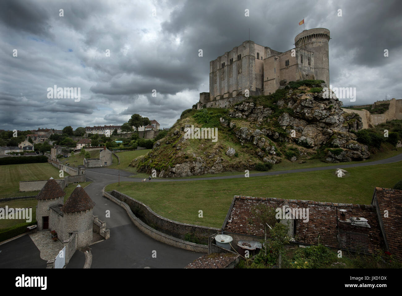 Falaise Castle,Calvados,Normady,France. Birth place of William the ...