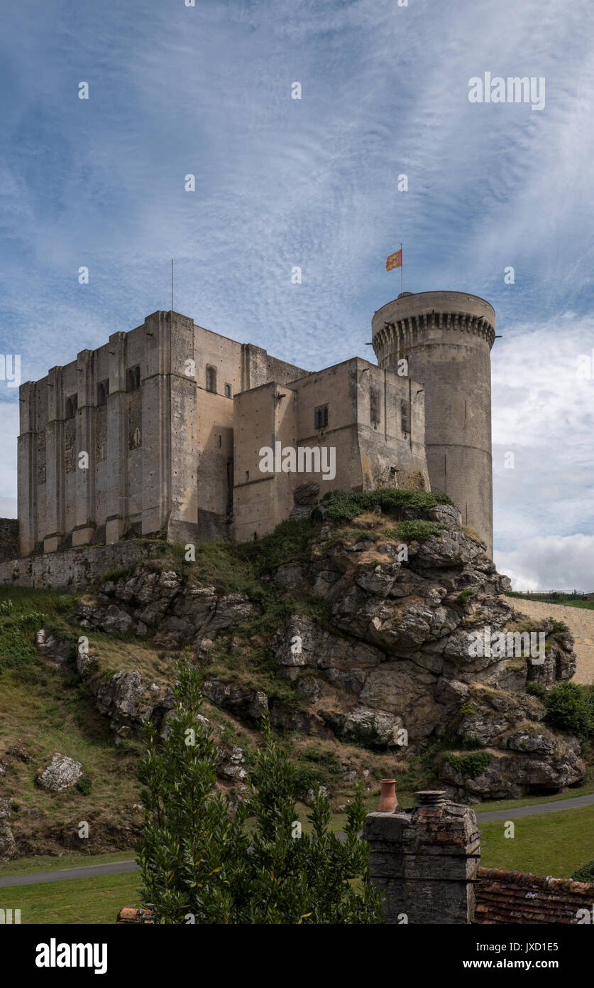 Falaise Castle,Calvados,Normady,France. Birth place of William the ...