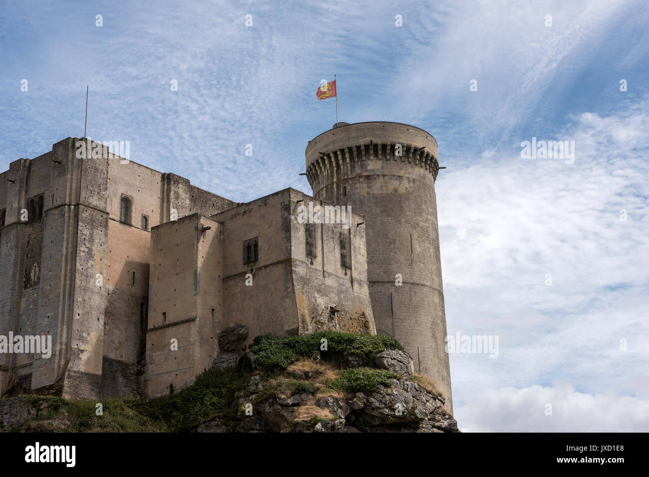 Falaise Castle,Calvados,Normady,France. Birth place of William the ...