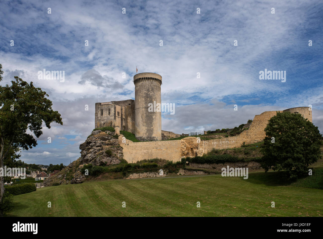 Falaise Castle,Calvados,Normady,France. Birth place of William the ...