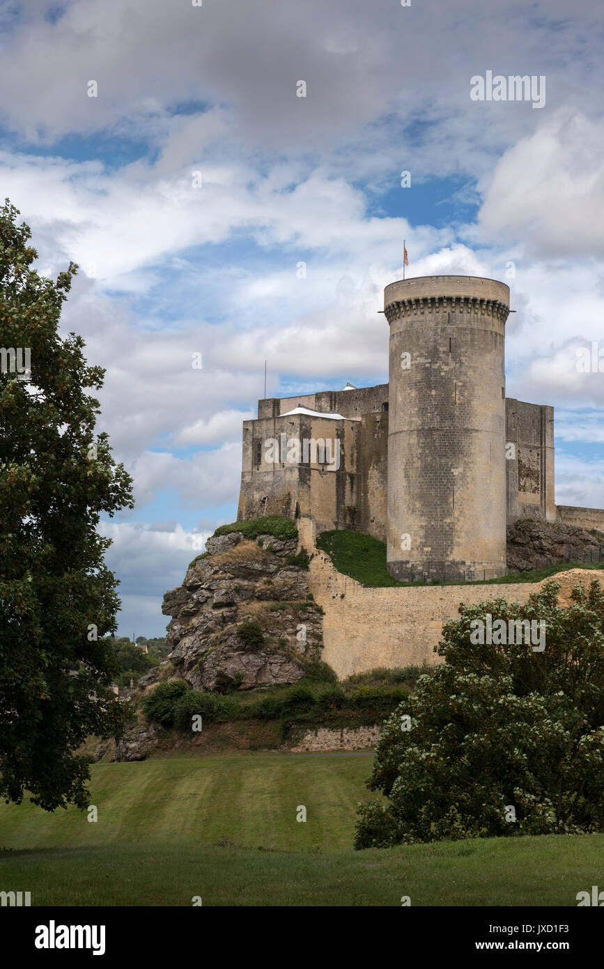 Falaise Castle,Calvados,Normady,France. Birth place of William the ...