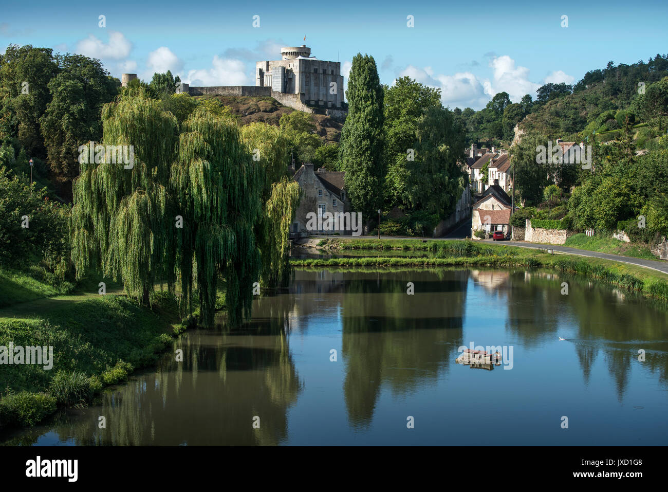 Falaise Castle,Calvados,Normady,France. Birth place of William the ...