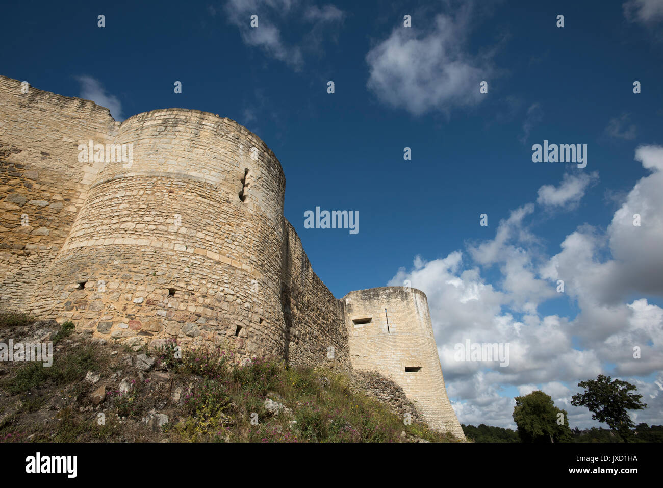 Falaise Castle,Calvados,Normady,France. Birth place of William the ...