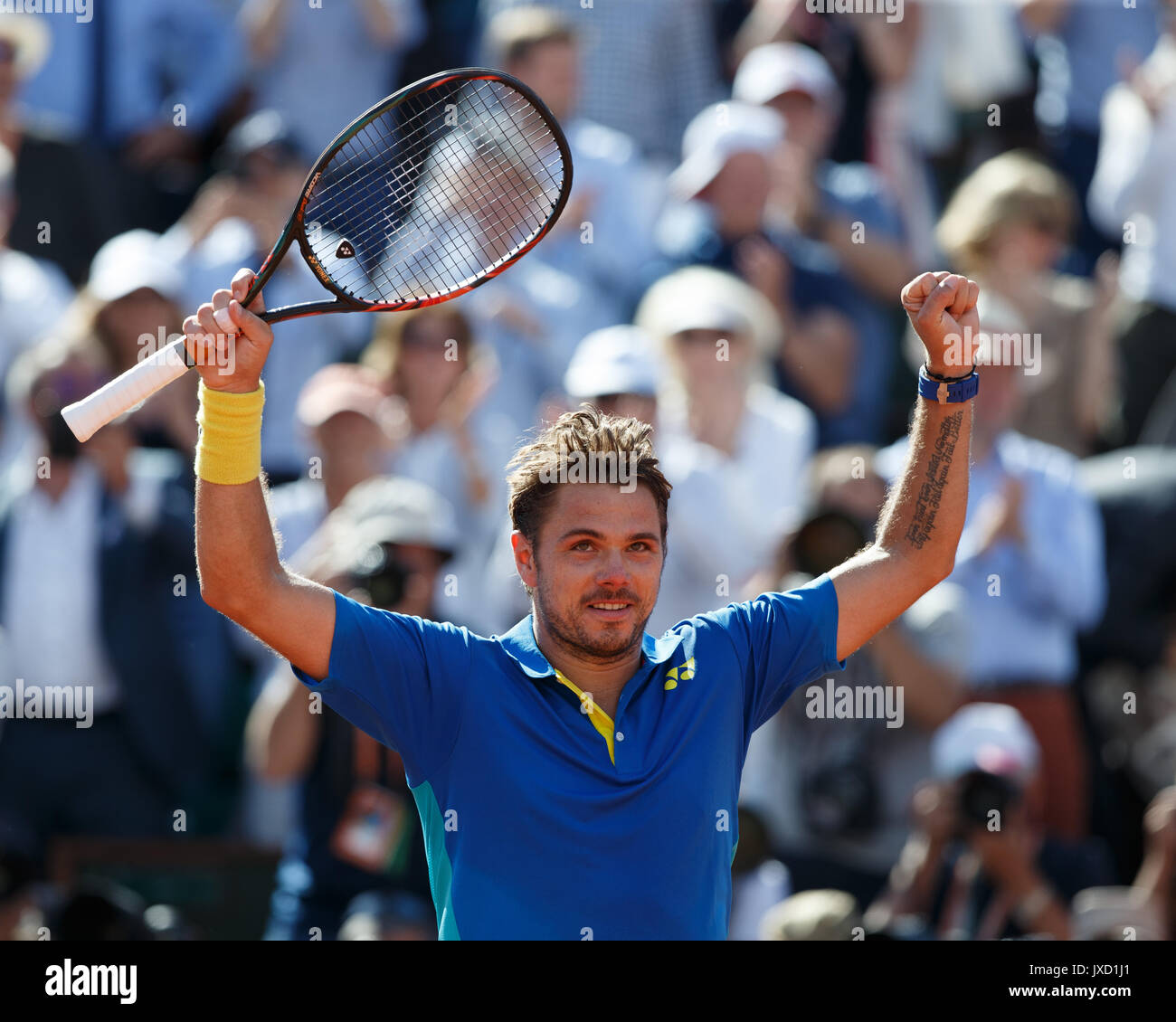 Tennis celebration wta hi-res stock photography and images - Alamy
