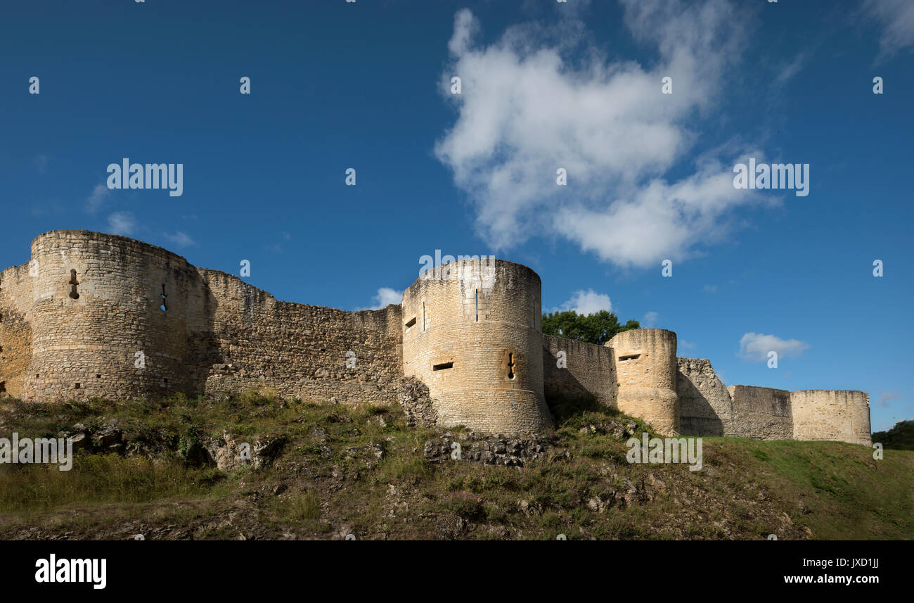 Falaise Castle,Calvados,Normady,France. Birth place of William the ...
