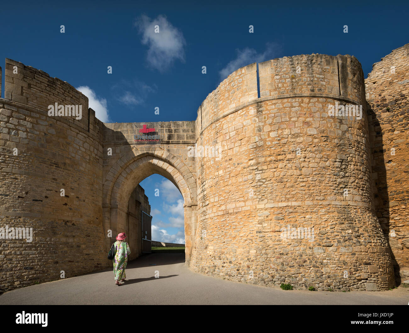 Falaise Castle,Calvados,Normady,France. Birth place of William the ...