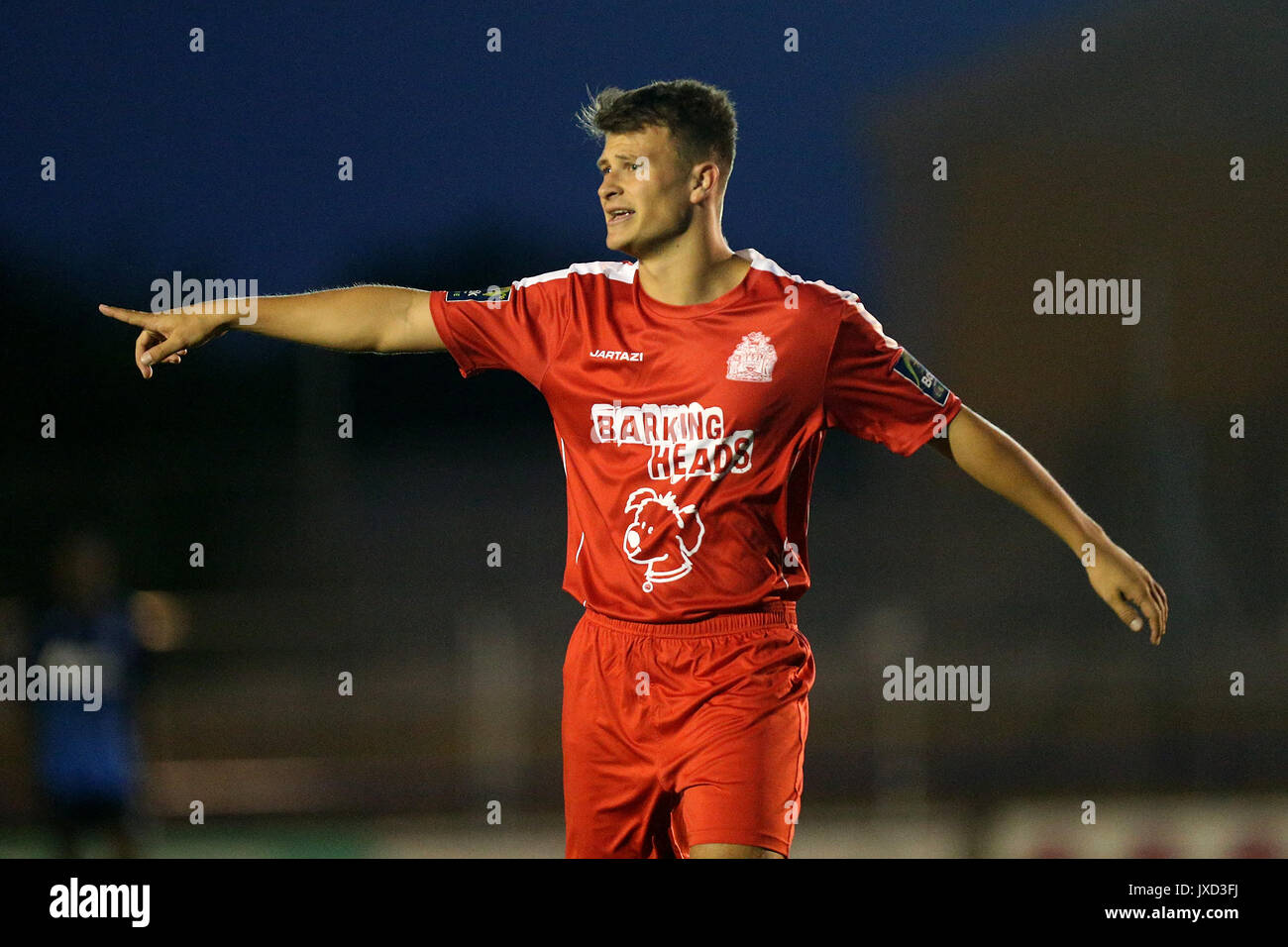 Adam Richards of Harrow Borough during Wingate & Finchley vs Harrow ...