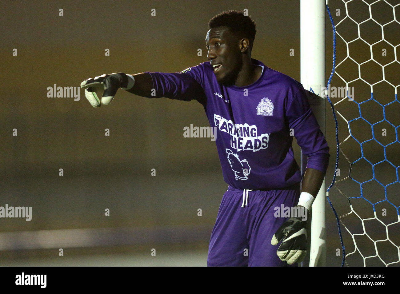 Melvin Minter of Harrow Borough during Wingate & Finchley vs Harrow ...