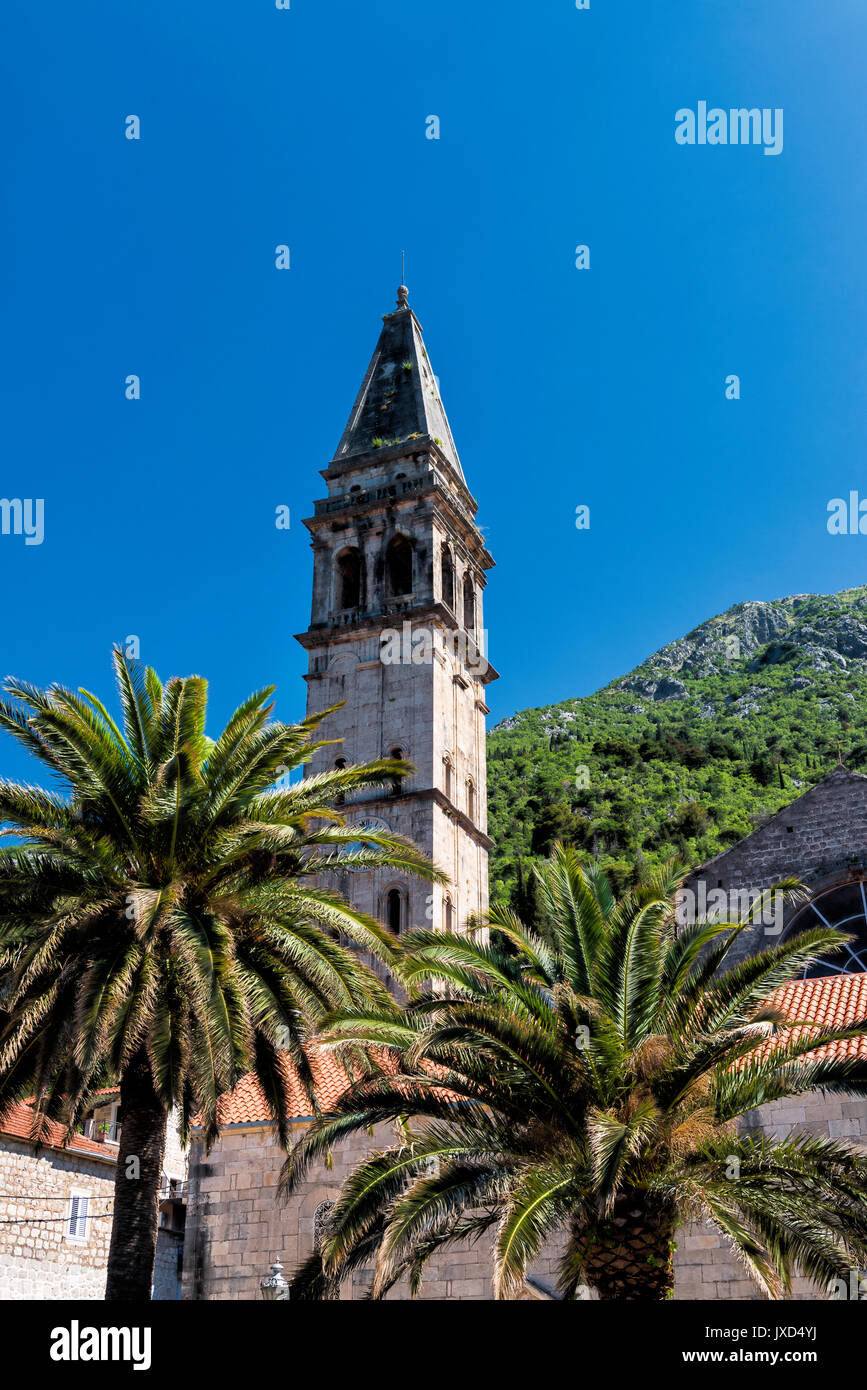 Perast st nicholas church hi-res stock photography and images - Alamy