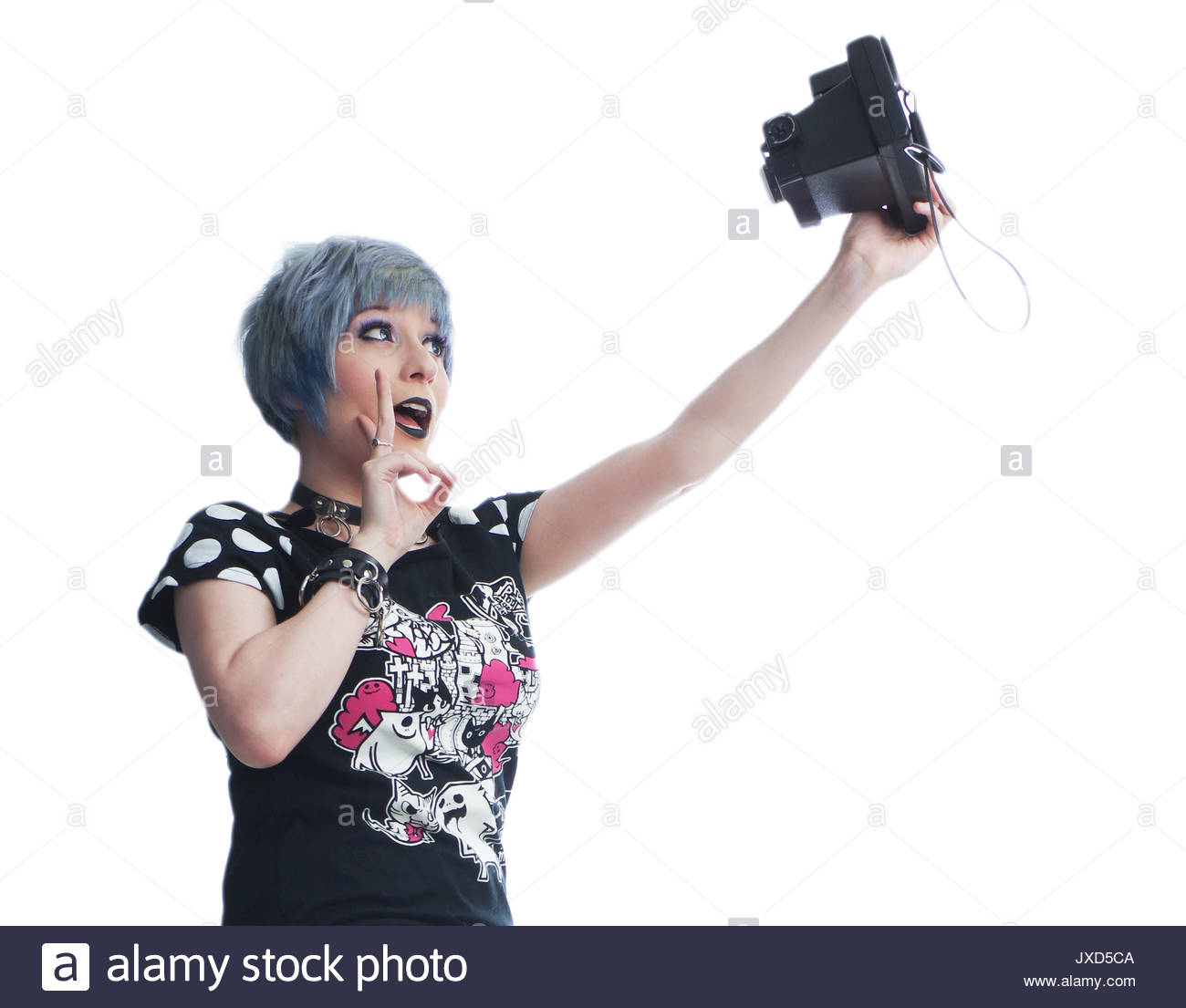 Polaroid Camera Cut Out Stock Images And Pictures Alamy