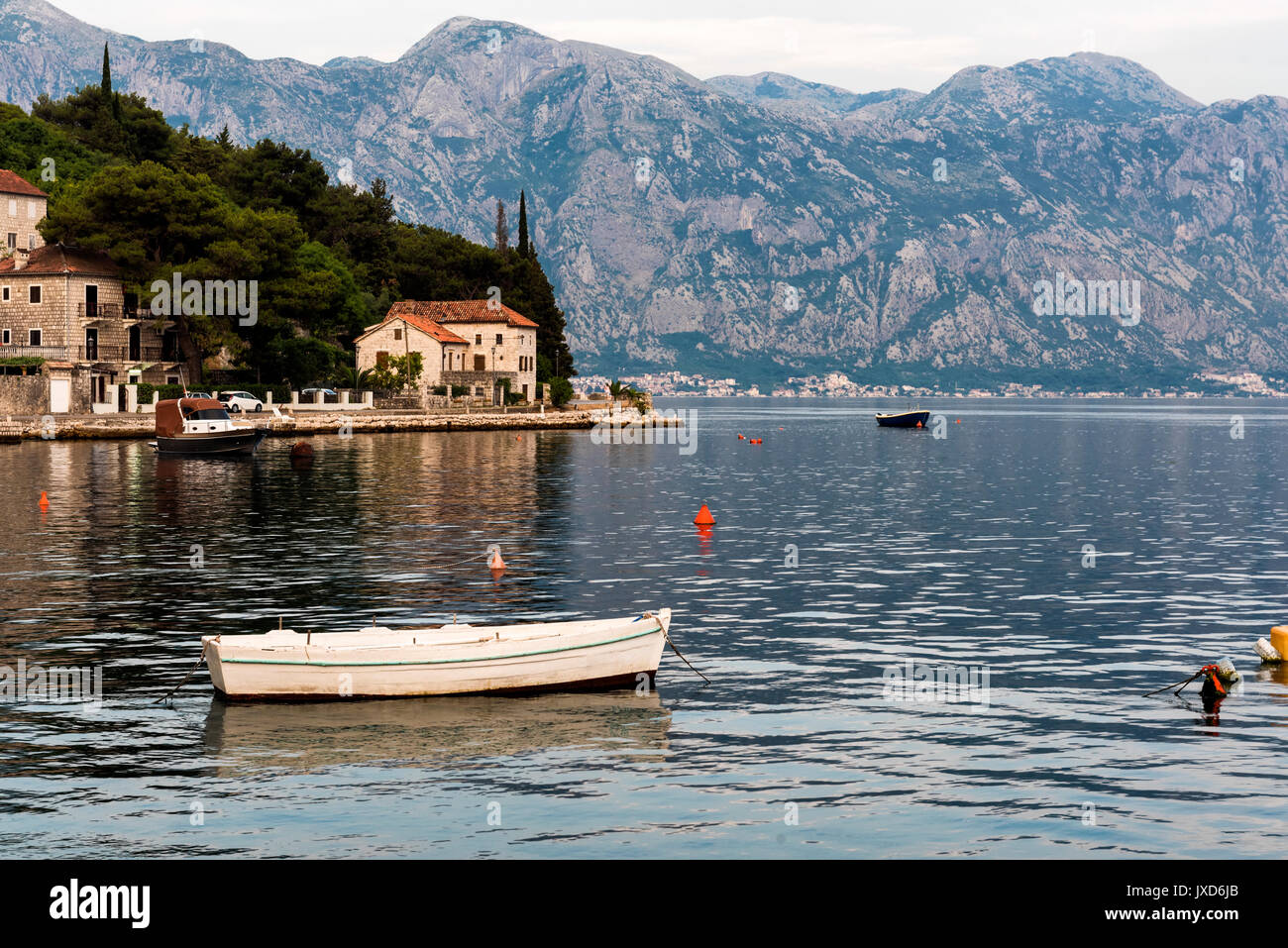 The beautiful village of Perast in Montenegro Stock Photo - Alamy