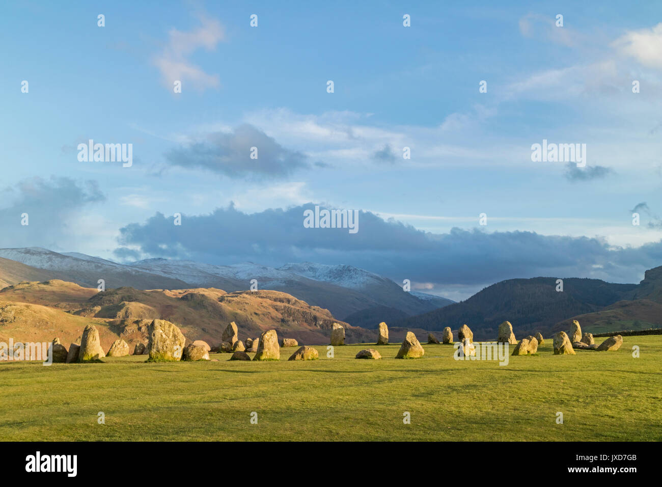 Ancient neolithic and bronze age stone monuments hi-res stock ...