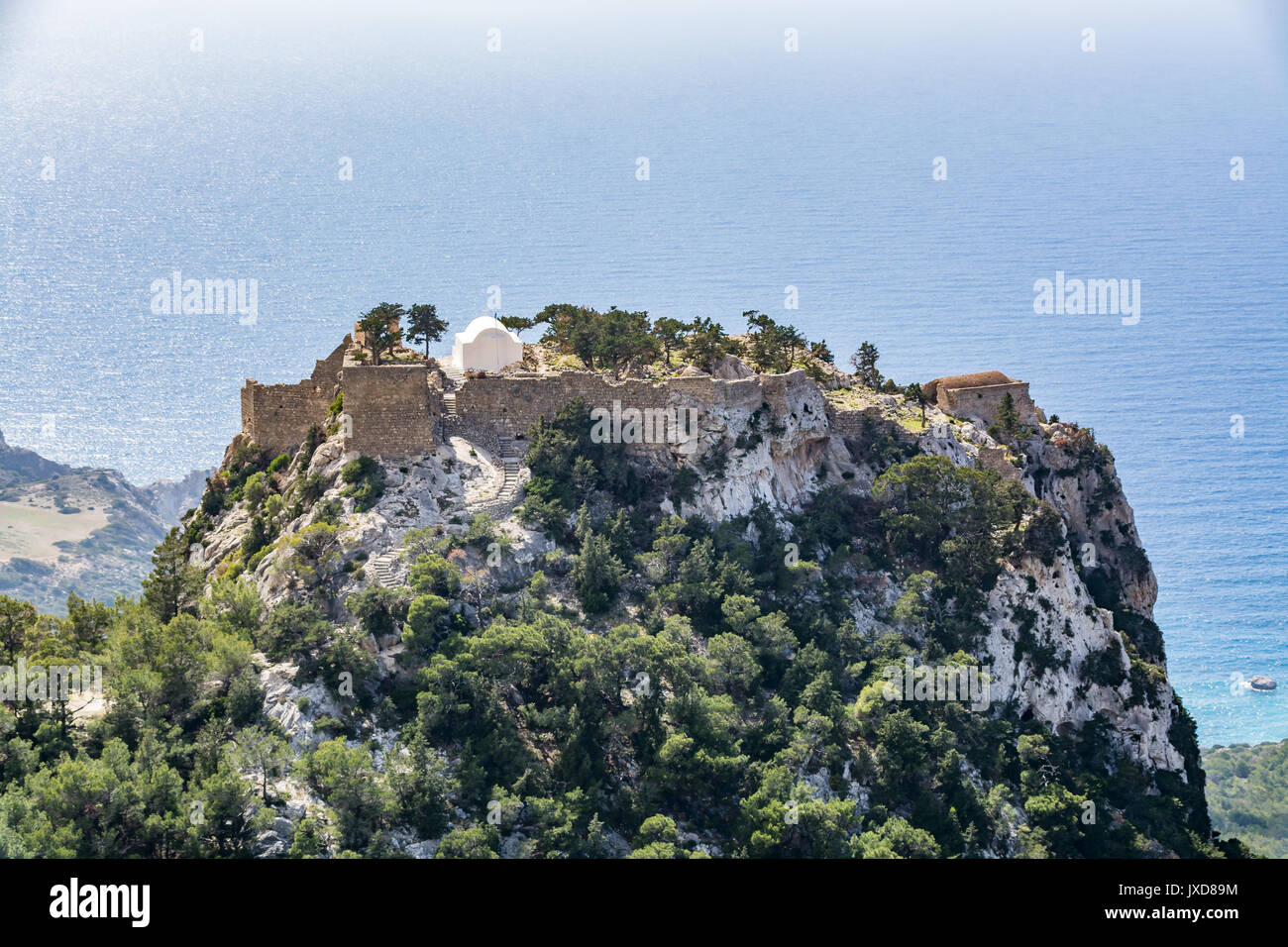 The Castle Of Monolithos High Resolution Stock Photography and Images ...