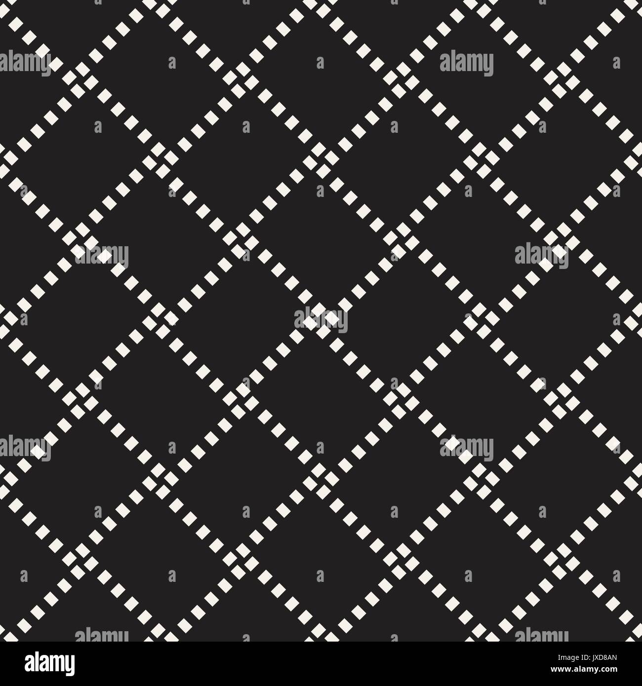 Crosshatch vector seamless geometric pattern. Crossed graphic ...