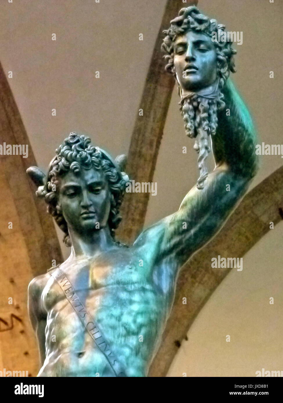 Perseus with the Head of Medusa is a bronze sculpture made by Benvenuto ...