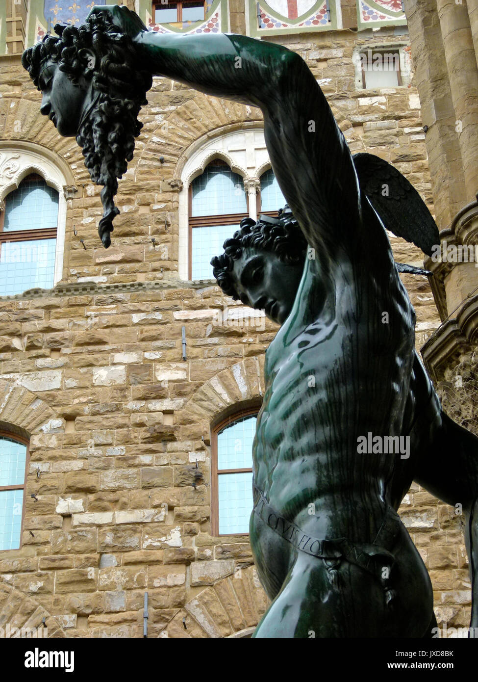 Perseus with the Head of Medusa is a bronze sculpture made by Benvenuto ...
