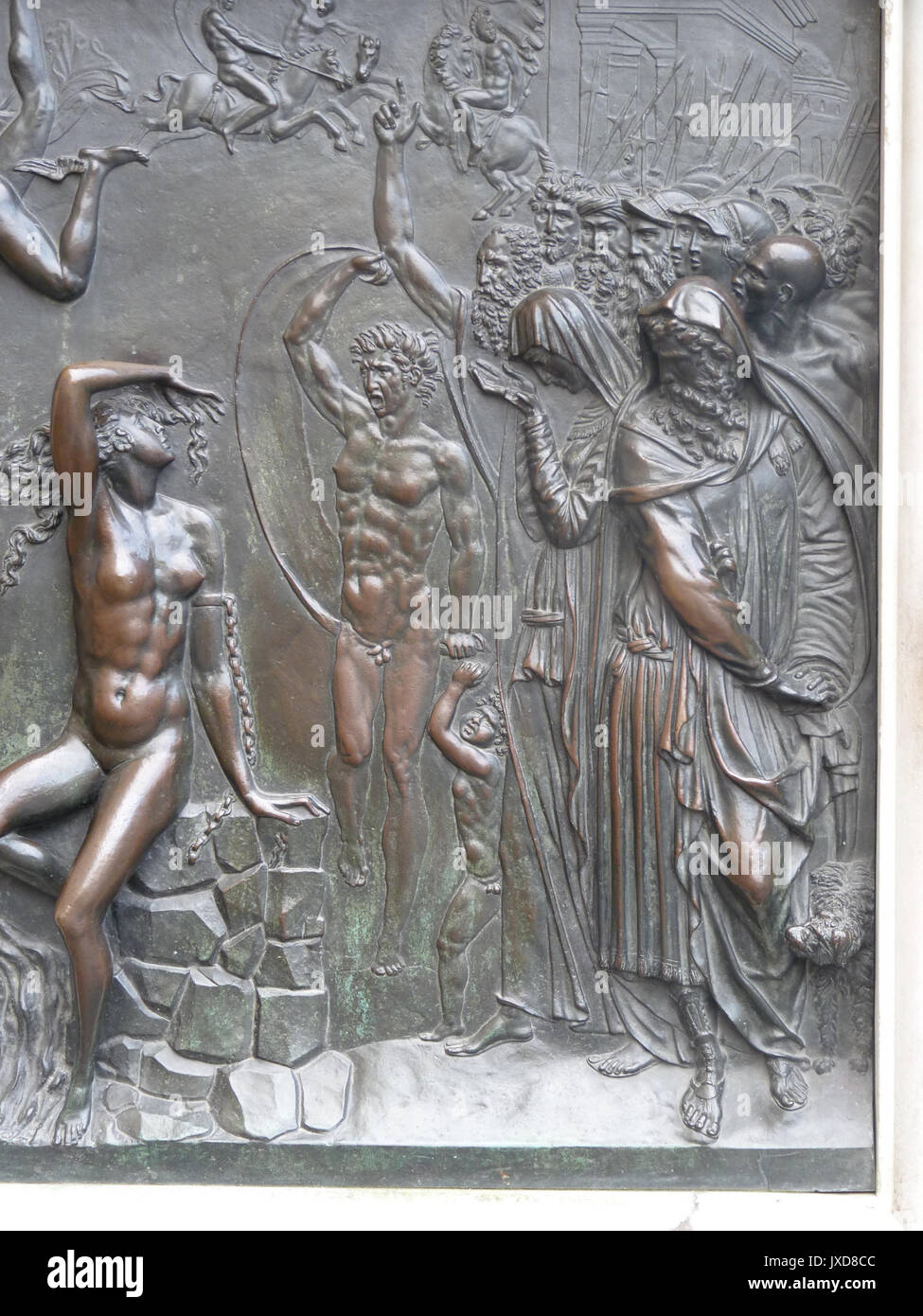 Perseus with the Head of Medusa is a bronze sculpture made by Benvenuto ...