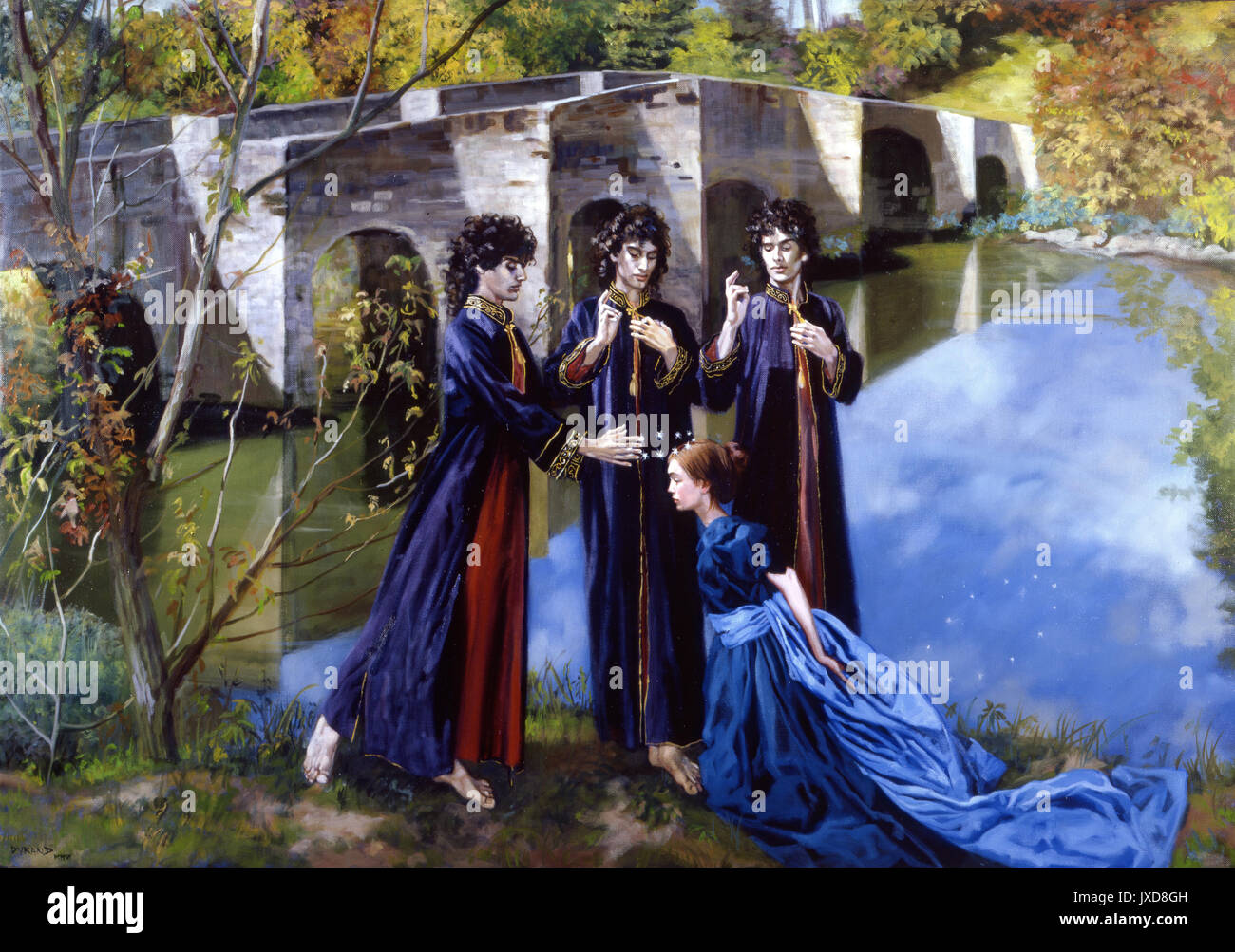 One god in three divine persons High Resolution Stock Photography and ...