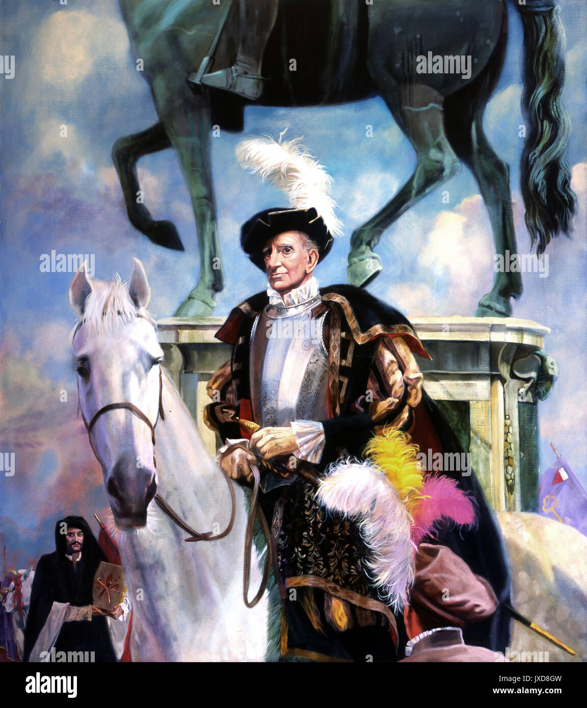 The portrait commemorates Emilio Pucci’s twenty-five years of ...