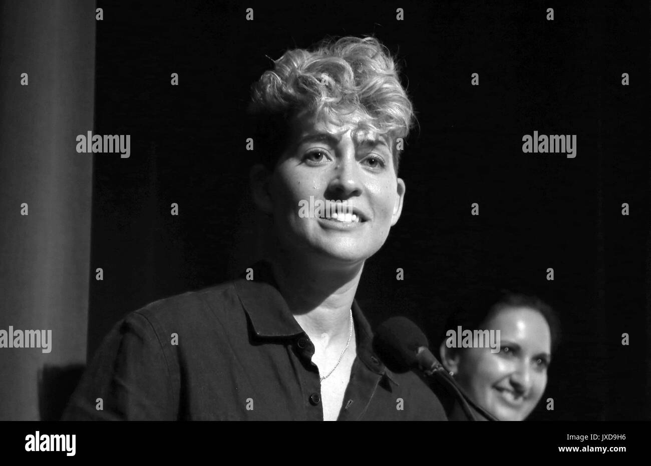 Festival screening of Black and White Stock Photos & Images - Alamy