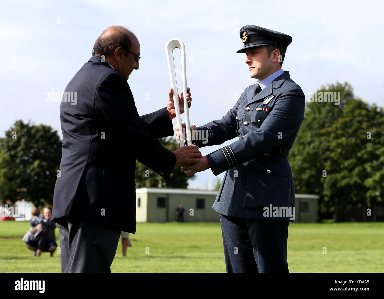 Commanding office of operations Wing, Wing Commander Nick Worrall ...