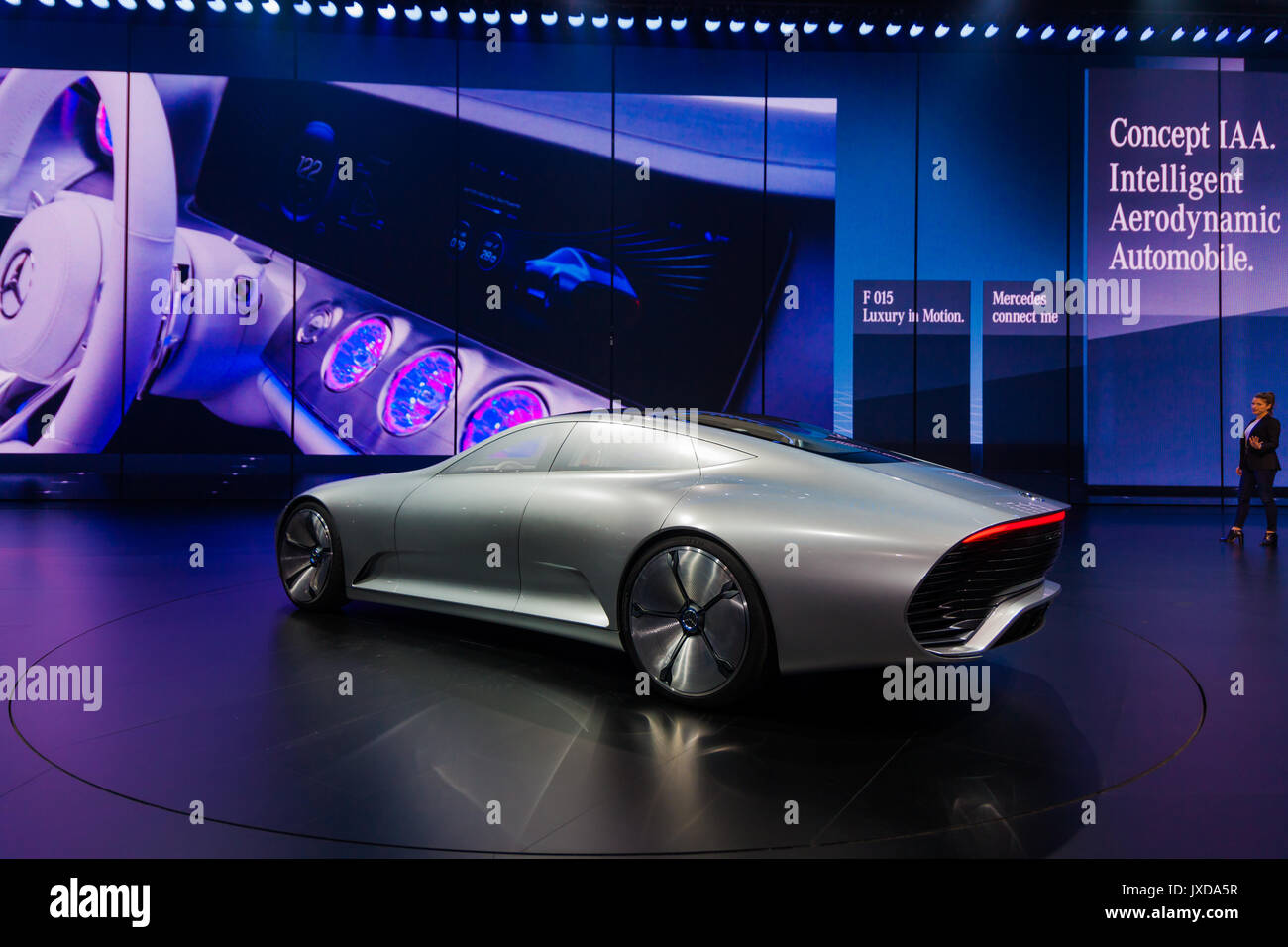 FRANKFURT - SEPTEMBER 23: Mercedes-Benz Concept IAA shown at the 66th ...