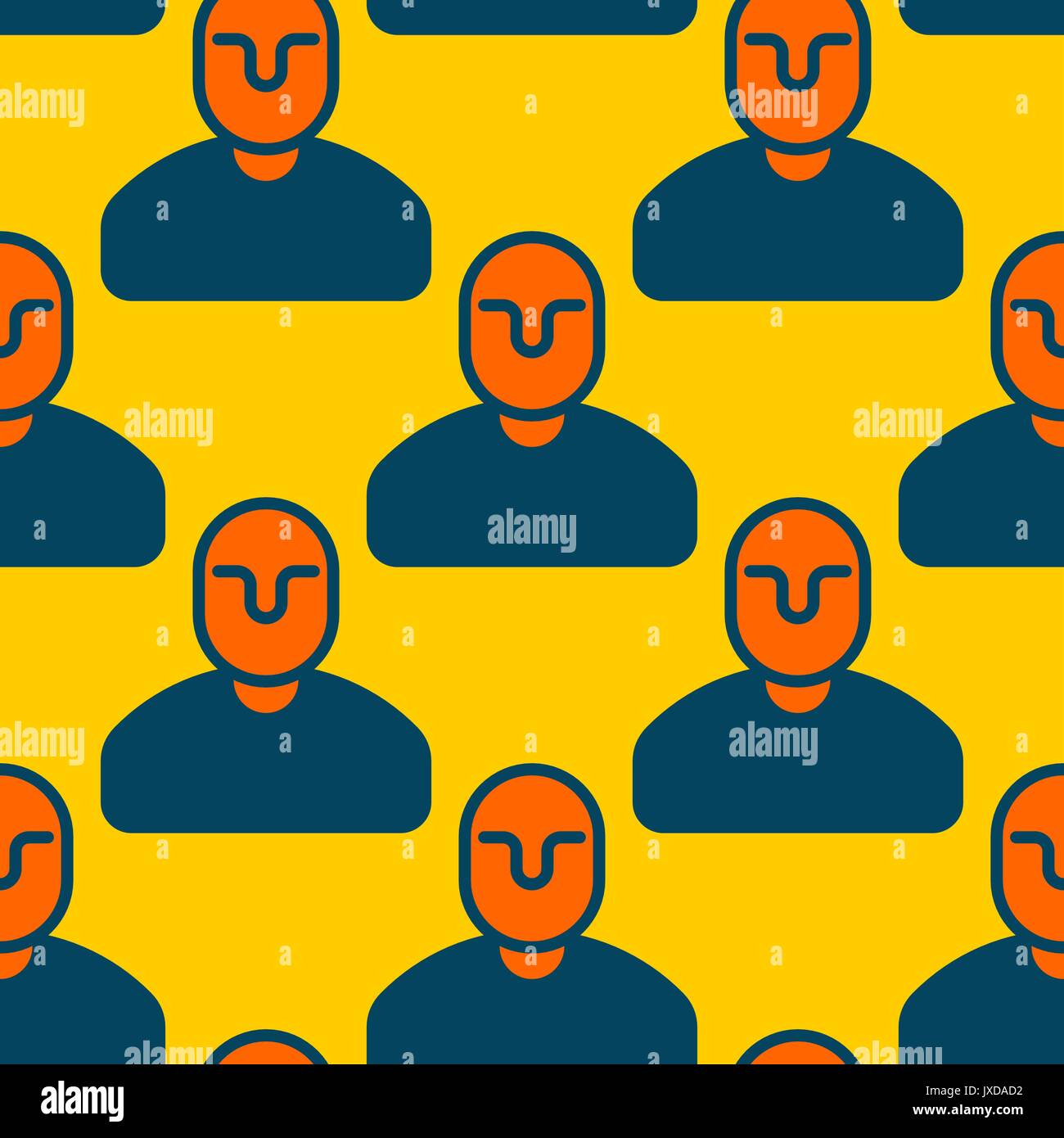 Office seamless pattern. Manager background. People texture Stock ...