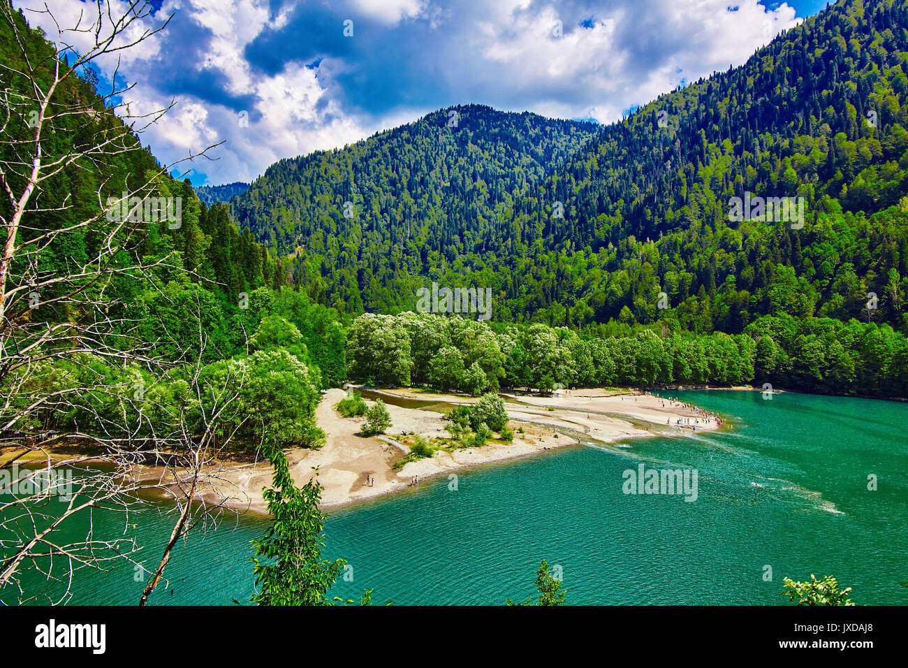 Ritsa lake hi-res stock photography and images - Alamy