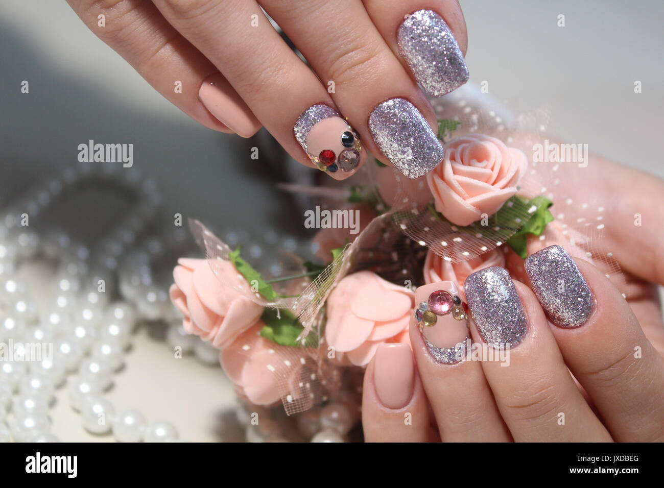 The best manicure designs of 2018 Stock Photo - Alamy
