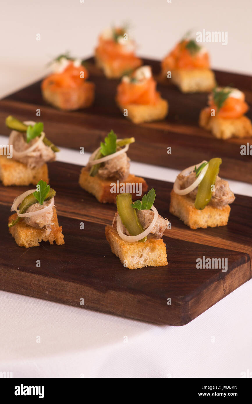 Steak canapes hi-res stock photography and images - Alamy