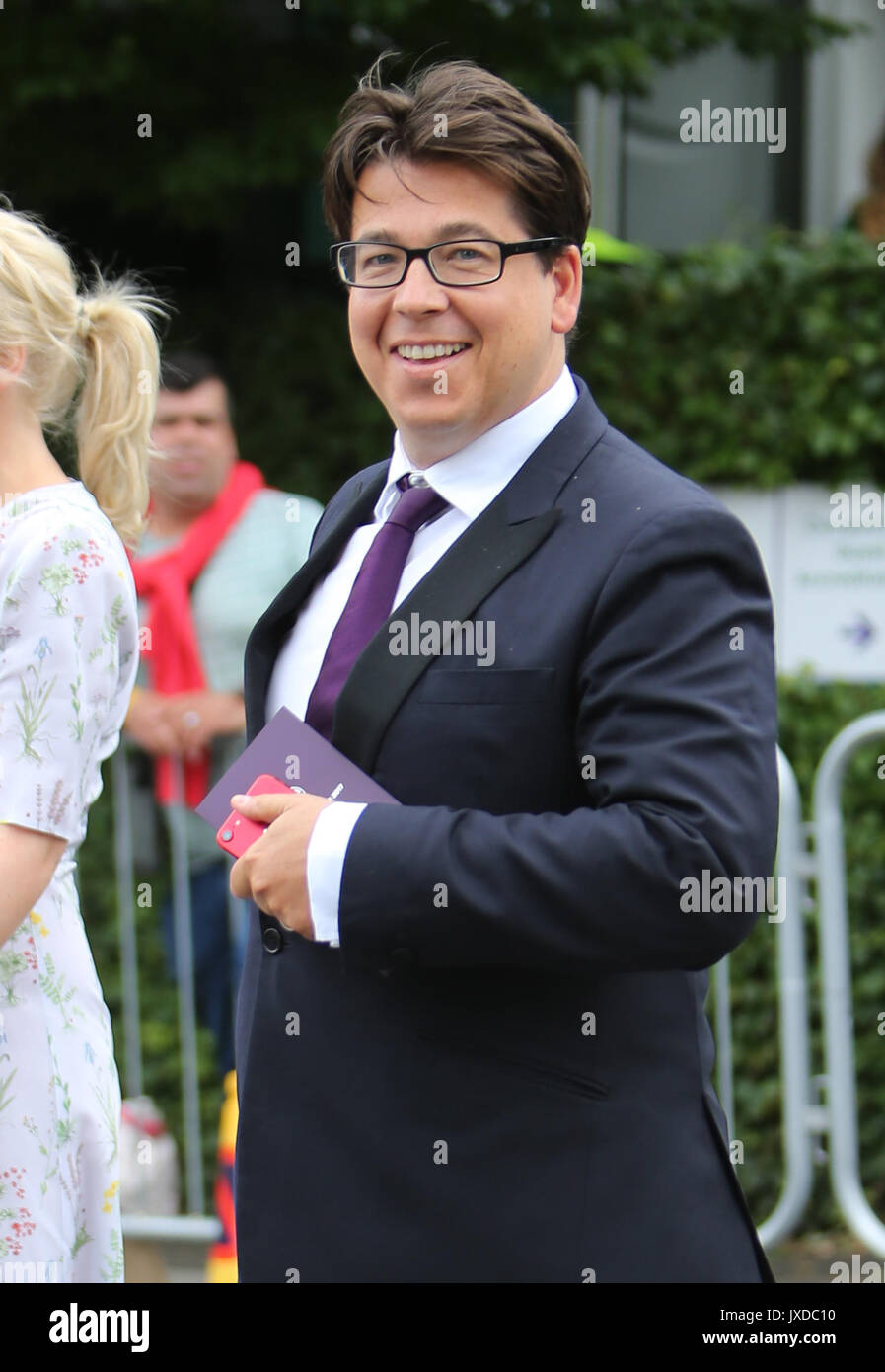 Michael McIntyre arriving at Wimbledon Featuring: Michael McIntyre ...