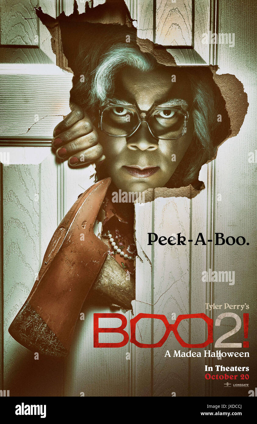 BOO 2! A MADEA HALLOWEEN, US advance poster, parody of THE SHINING ...