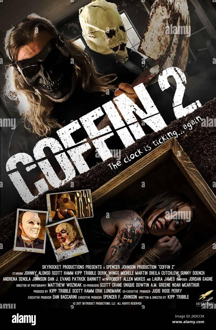 COFFIN 2, US poster, top, from left: Robert Allen Mukes, Johnny Alonso ...