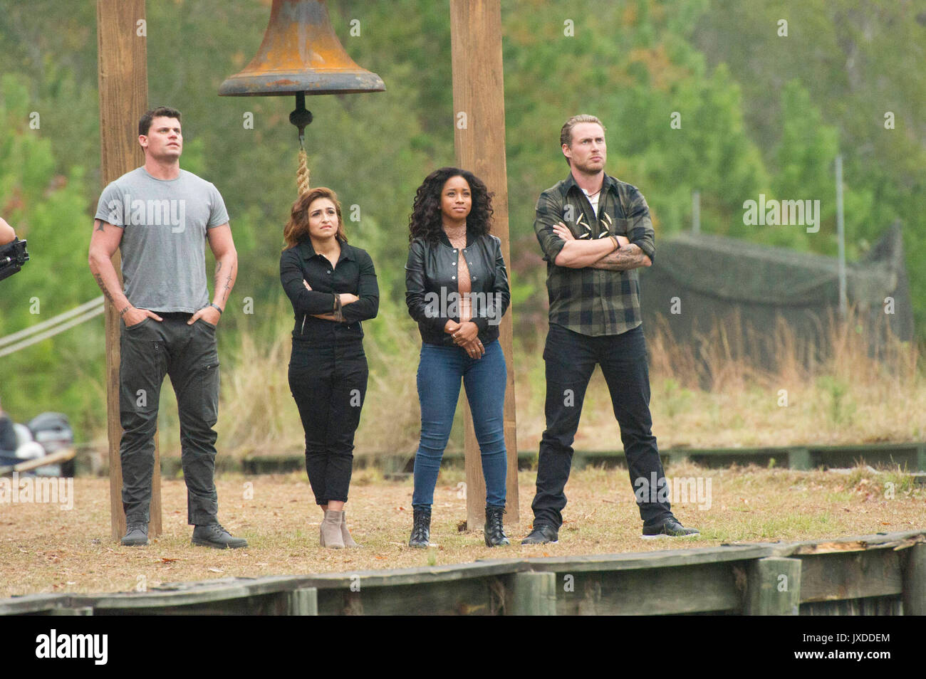 AMERICAN GRIT, l-r: John Burk, Rikki Long, Chloe Mondesir, Grady Powell ...