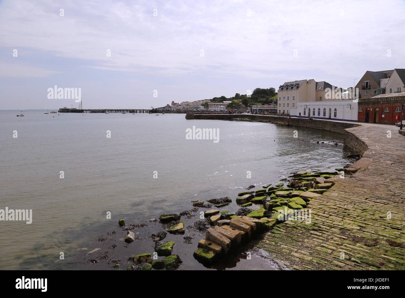 Swanage Pier, Swanage, Isle of Purbeck, Dorset, England, Great Britain ...