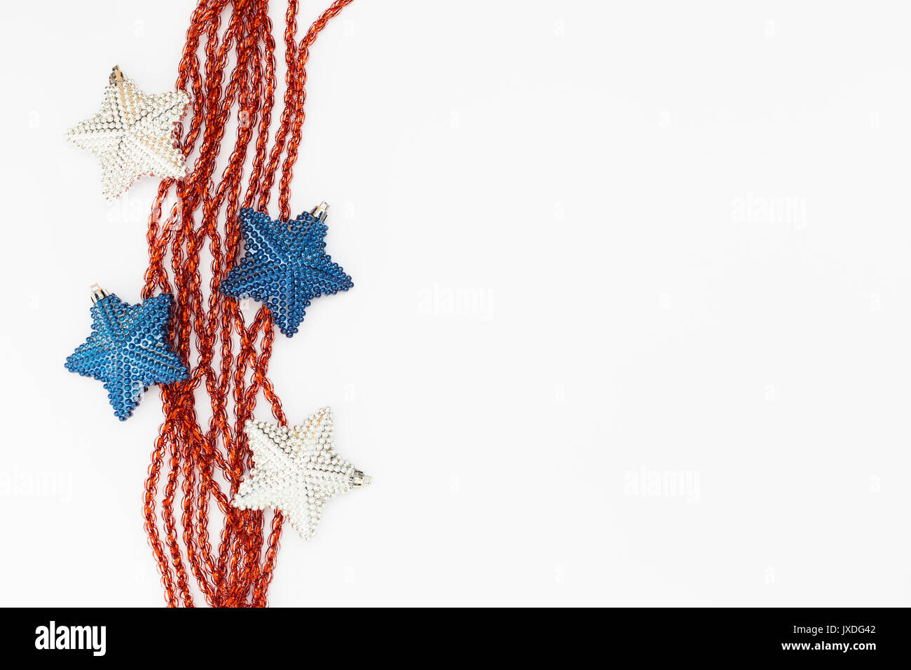 Red white and blue ribbon hi-res stock photography and images - Alamy