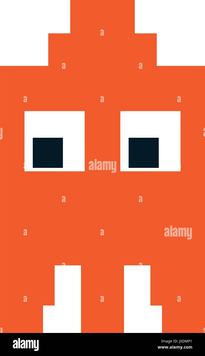 videogame pixel character icon image Stock Vector Image & Art - Alamy