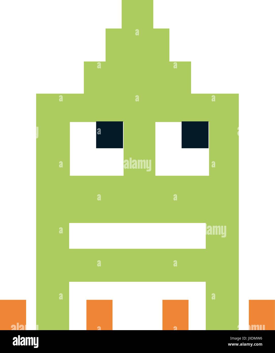 videogame pixel character icon image Stock Vector Image & Art - Alamy