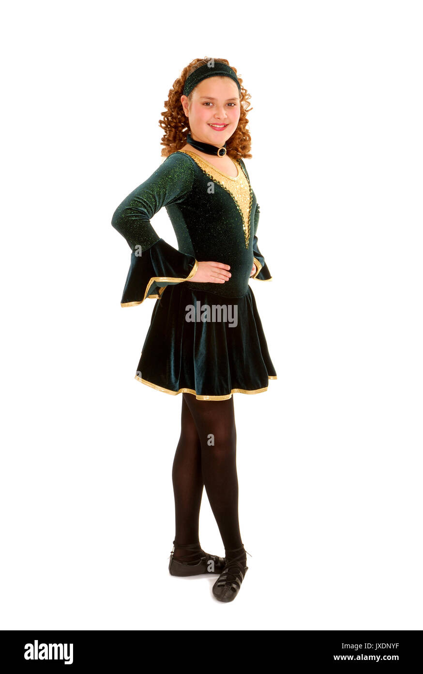 Irish dancer child hi-res stock photography and images - Alamy