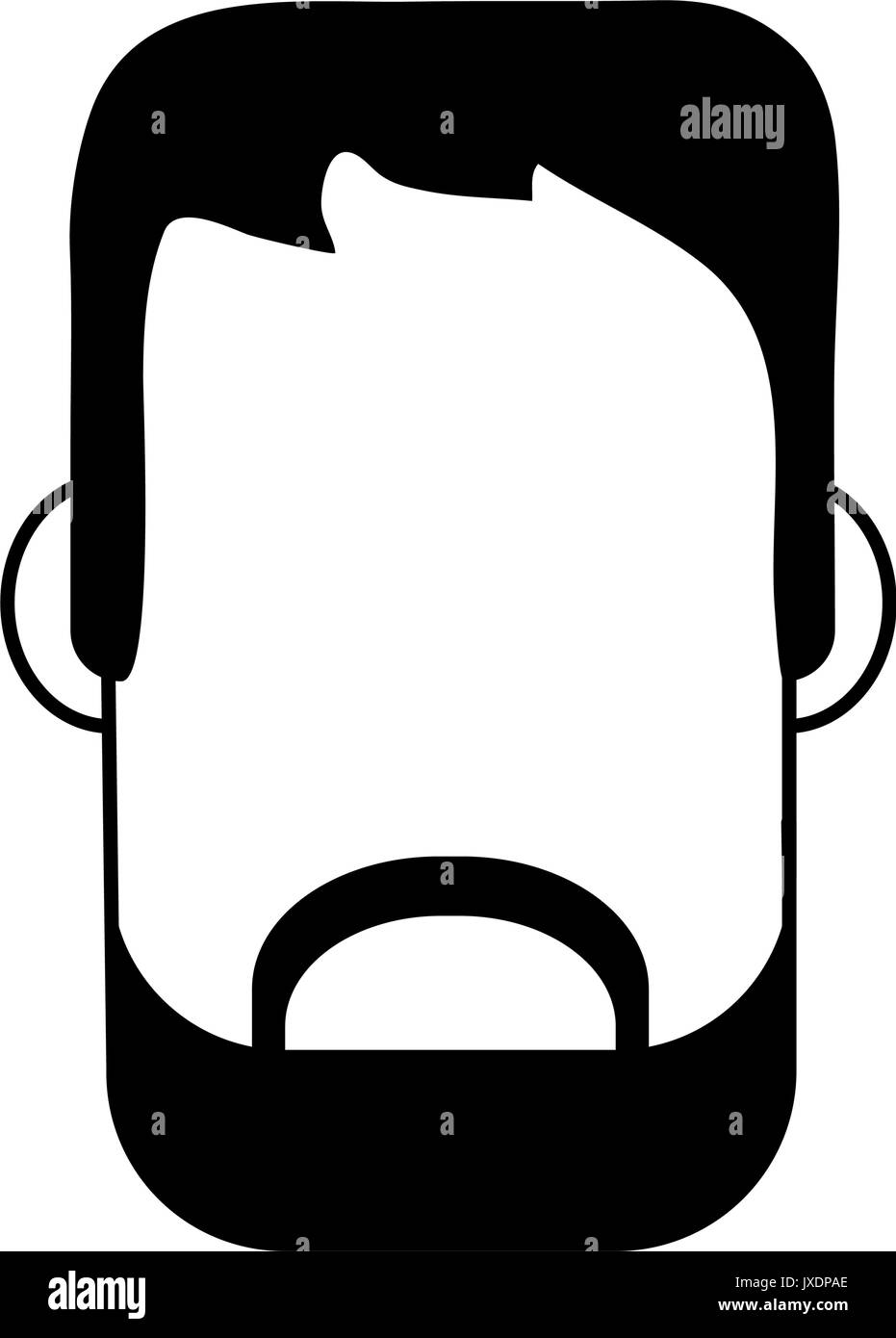 bearded man avatar icon image Stock Vector Image & Art - Alamy