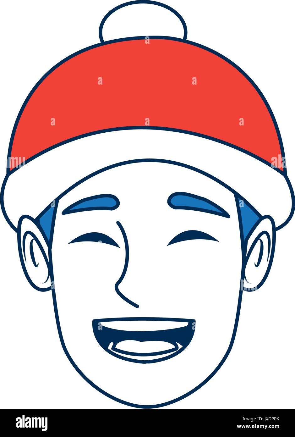 character man face cartoon smiling Stock Vector Image & Art - Alamy