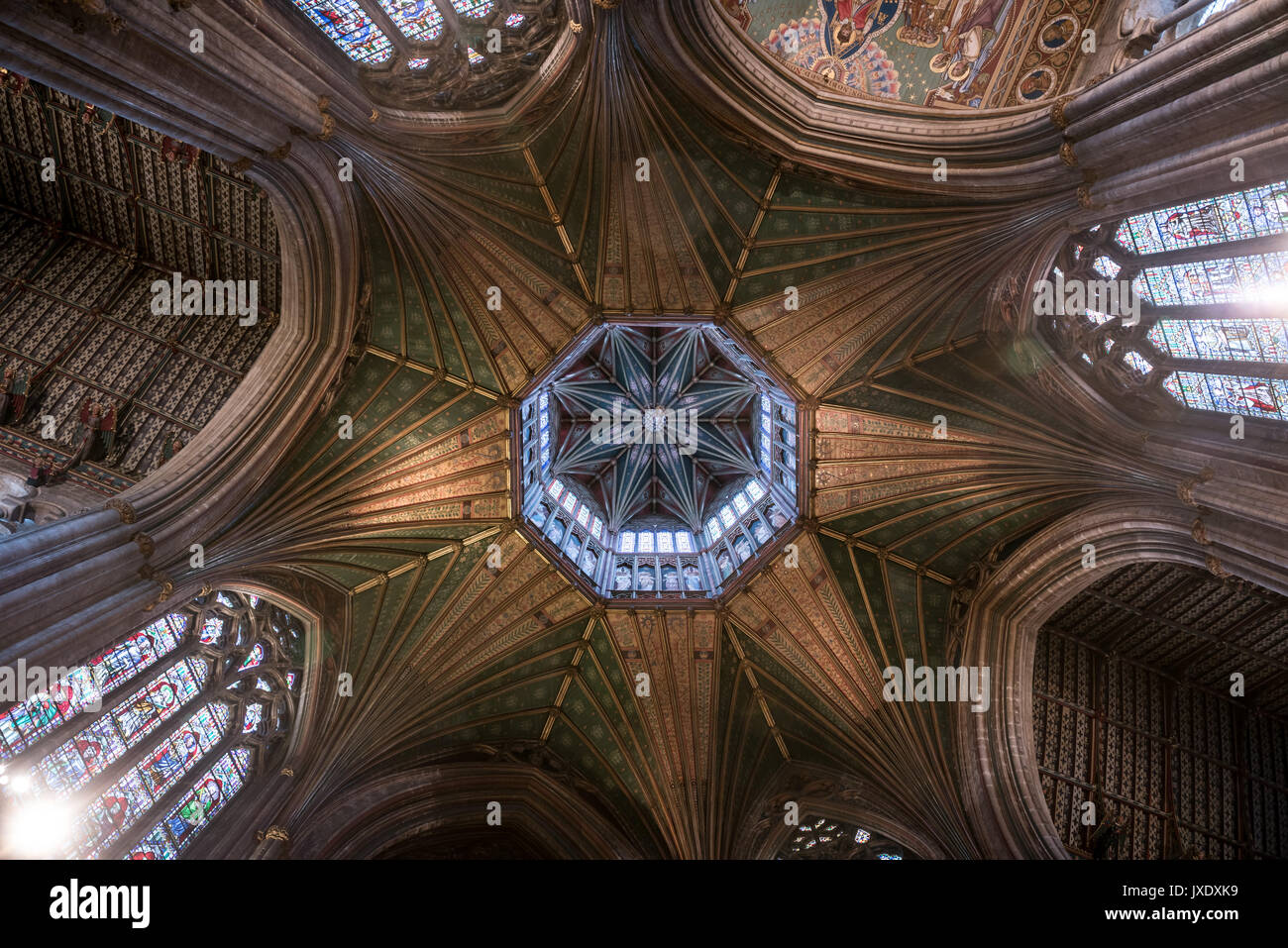 Ely cathedral tower ceiling roof hi-res stock photography and images ...