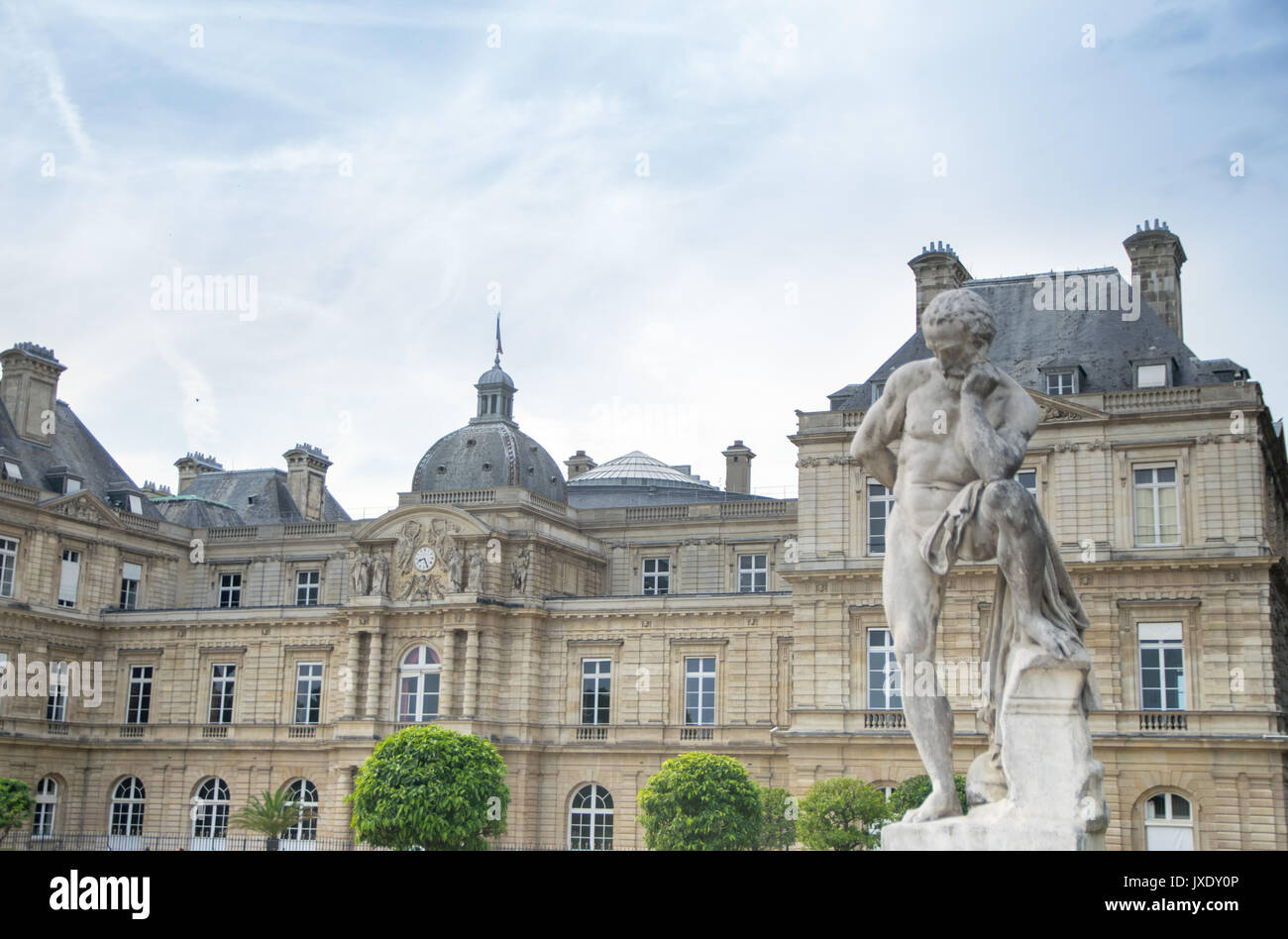 Statue of Marius at Luxembourg Garden in Paris, France Stock Photo - Alamy