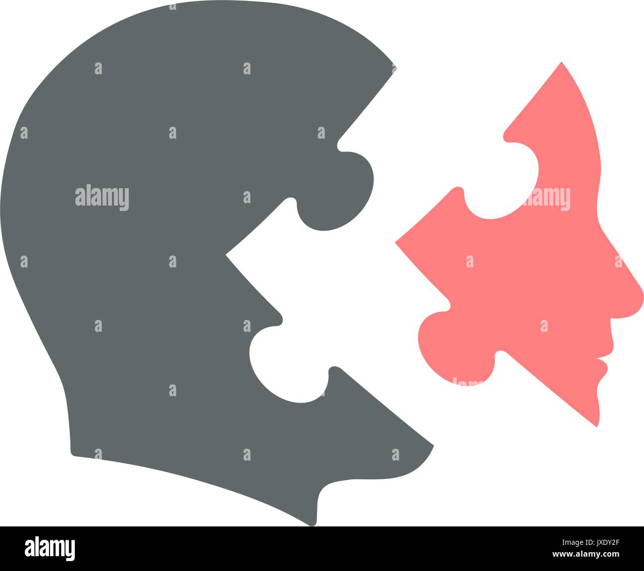 Jigsaw mask Stock Vector Images - Alamy