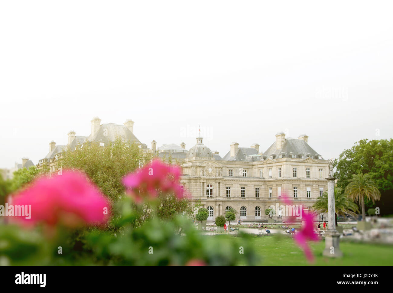 Luxembourg gardens paris detail hi-res stock photography and images - Alamy