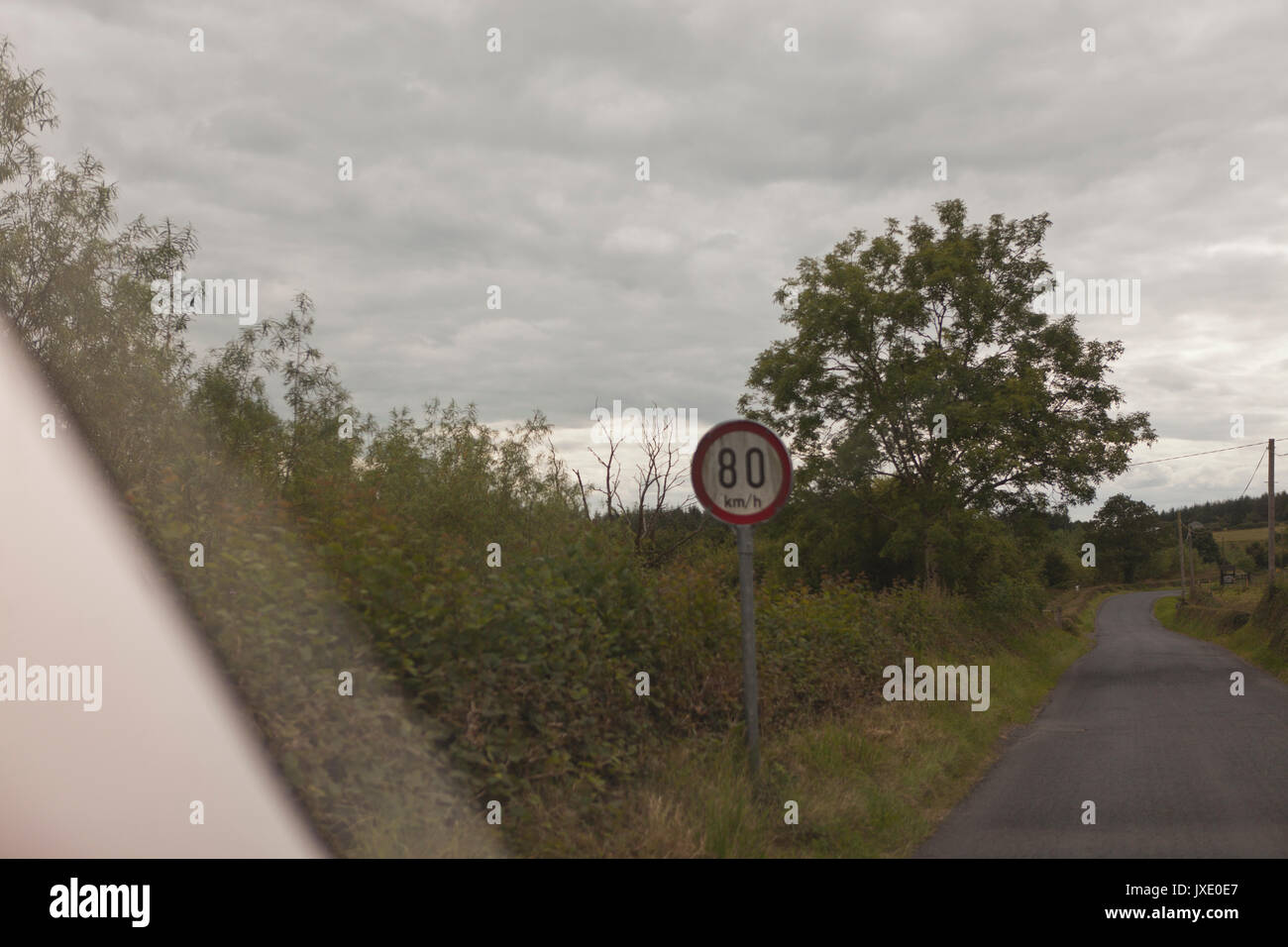 Lennaght, Co. Monaghan, Ireland 13th August 2017. Border Crossing ...